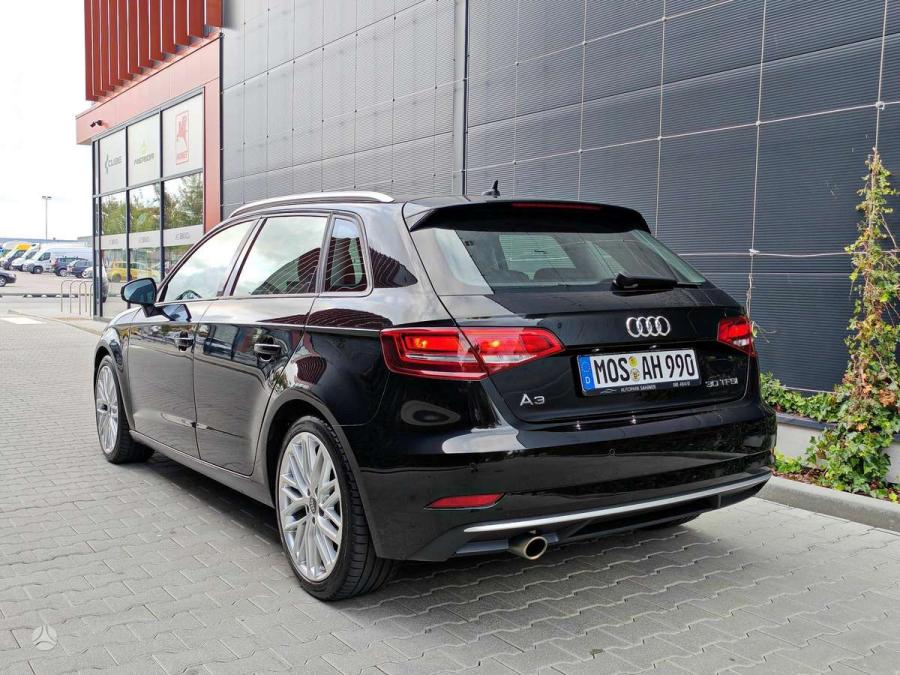 Melns Audi A3 2018 Klaipėda, ar dzinēja tilpumu 0.00 L un nobraukumu 220 tūkst. km par 9999 €, foto 7 vietnē AUTOMOTO.COM.LV