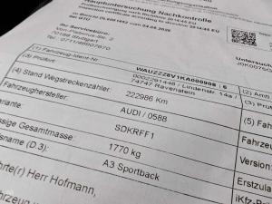 Melns Audi A3 2018 Klaipėda, ar dzinēja tilpumu 0.00 L un nobraukumu 220 tūkst. km par 9999 €, foto 55 vietnē AUTOMOTO.COM.LV