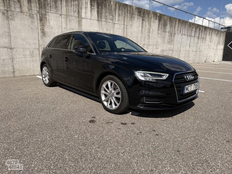 Black Audi A3 2018 in Vilnius, with an engine capacity of 1.50 L and mileage of 181 thousand km for 13000 €, photo 1 on AUTOMOTO.COM.LV