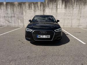 Black Audi A3 2018 in Vilnius, with an engine capacity of 1.50 L and mileage of 181 thousand km for 13000 €, photo 5 on AUTOMOTO.COM.LV