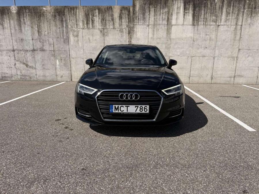 Black Audi A3 2018 in Vilnius, with an engine capacity of 1.50 L and mileage of 181 thousand km for 13000 €, photo 5 on AUTOMOTO.COM.LV