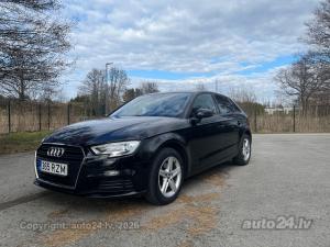 Black Audi A3 2019 in Tallinn, with an engine capacity of 1.60 L and mileage of 79 thousand km for 19990 €, photo  on AUTOMOTO.COM.LV