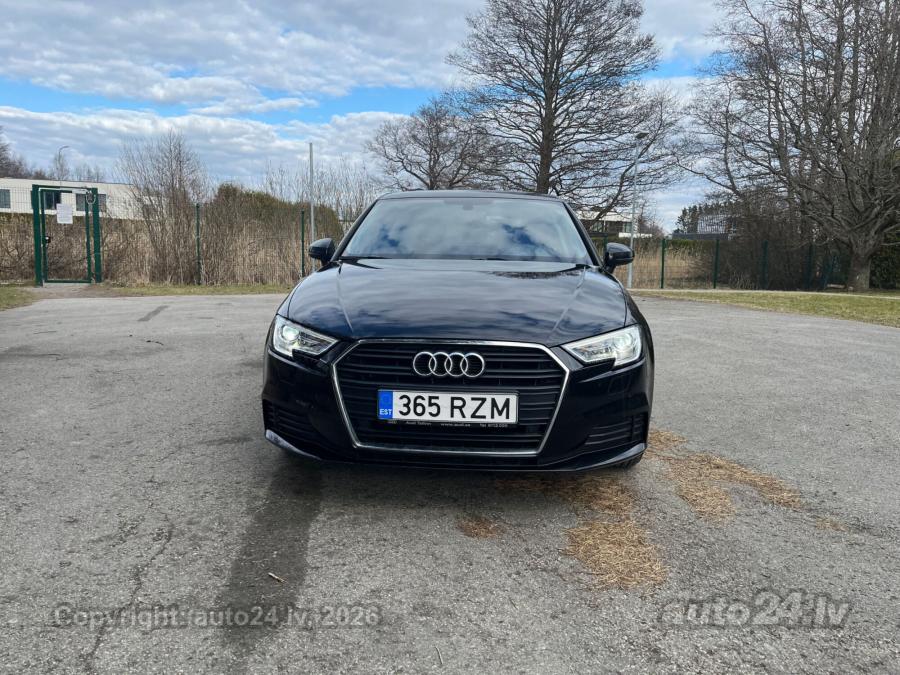 Black Audi A3 2019 in Tallinn, with an engine capacity of 1.60 L and mileage of 79 thousand km for 19990 €, photo 4 on AUTOMOTO.COM.LV