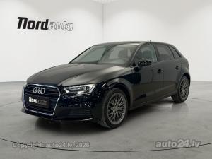 Black Audi A3 2019 in Tallinn, with an engine capacity of 1.60 L and mileage of 64 thousand km for 17900 €, photo  on AUTOMOTO.COM.LV