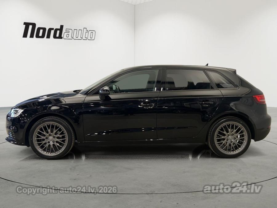 Black Audi A3 2019 in Tallinn, with an engine capacity of 1.60 L and mileage of 64 thousand km for 17900 €, photo 3 on AUTOMOTO.COM.LV