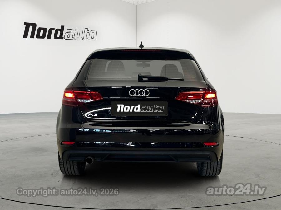 Black Audi A3 2019 in Tallinn, with an engine capacity of 1.60 L and mileage of 64 thousand km for 17900 €, photo 4 on AUTOMOTO.COM.LV
