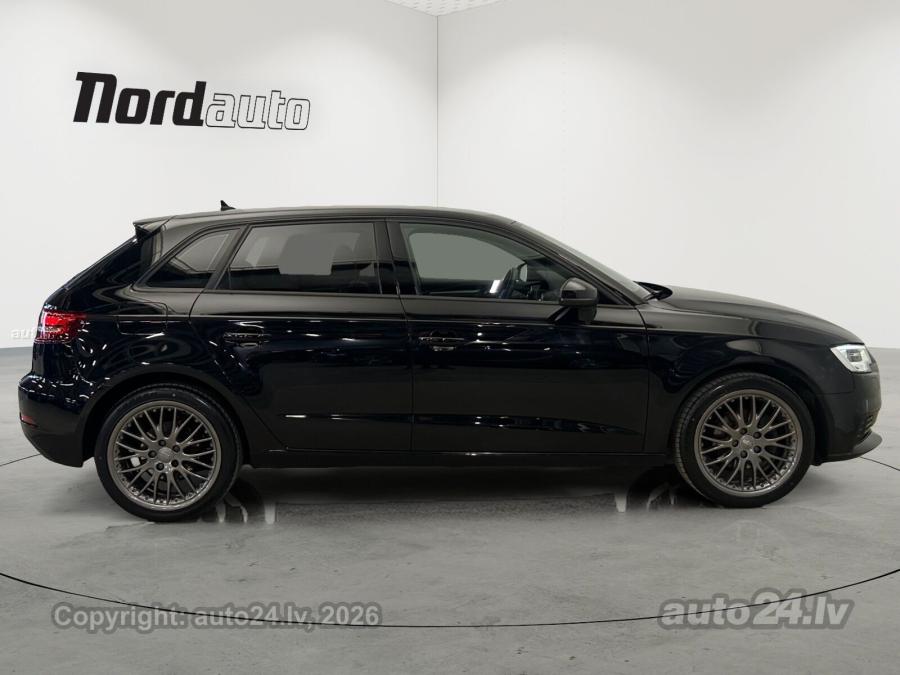 Black Audi A3 2019 in Tallinn, with an engine capacity of 1.60 L and mileage of 64 thousand km for 17900 €, photo 6 on AUTOMOTO.COM.LV