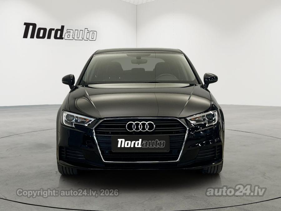 Black Audi A3 2019 in Tallinn, with an engine capacity of 1.60 L and mileage of 64 thousand km for 17900 €, photo 7 on AUTOMOTO.COM.LV