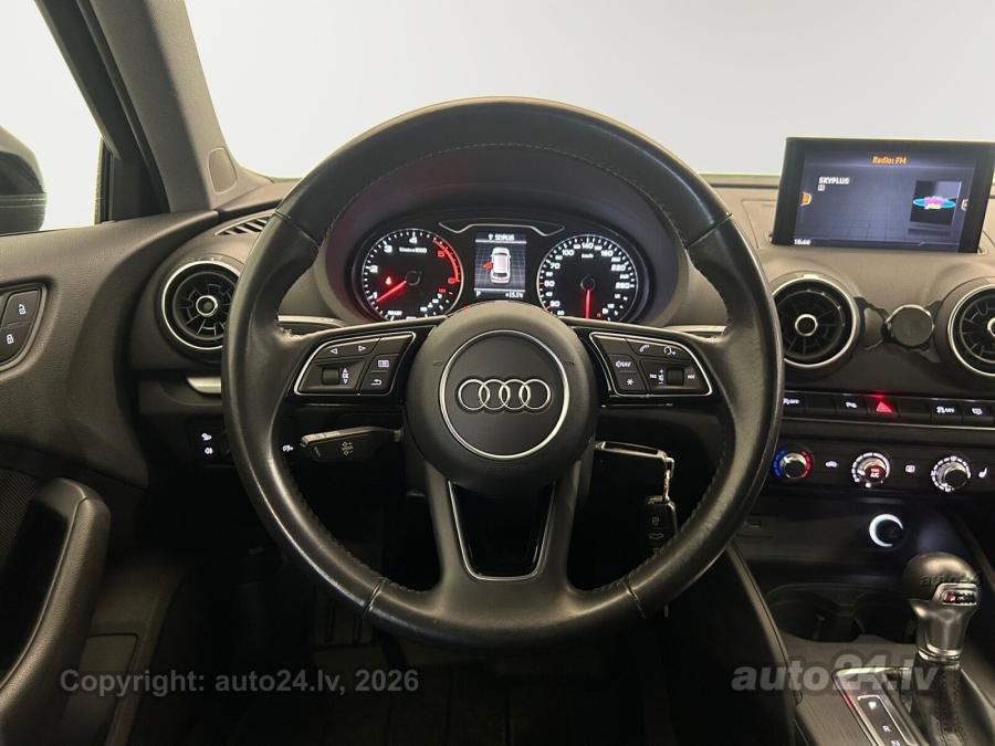 Black Audi A3 2019 in Tallinn, with an engine capacity of 1.60 L and mileage of 64 thousand km for 17900 €, photo 12 on AUTOMOTO.COM.LV