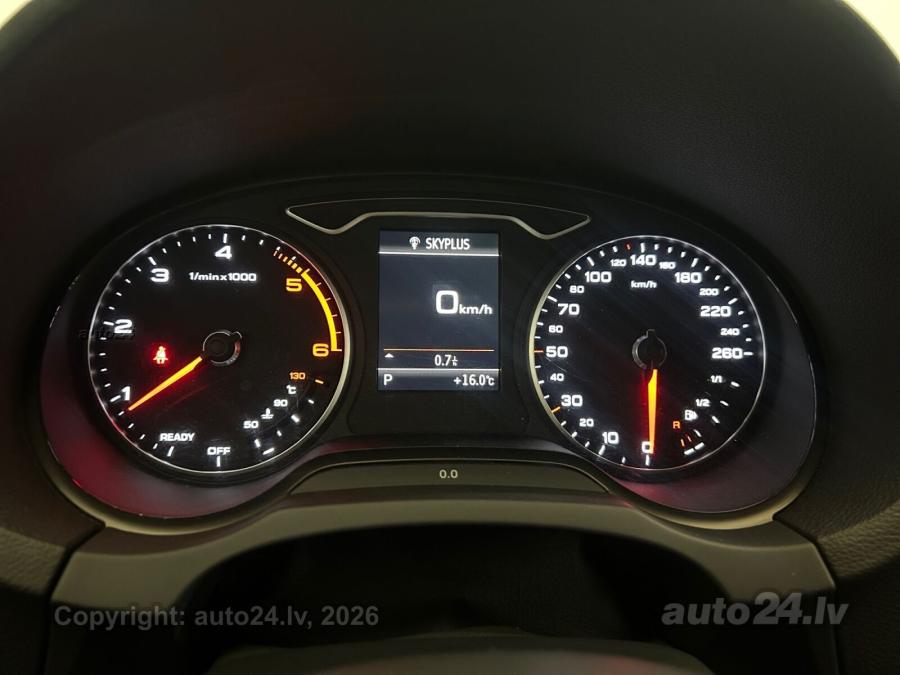 Black Audi A3 2019 in Tallinn, with an engine capacity of 1.60 L and mileage of 64 thousand km for 17900 €, photo 13 on AUTOMOTO.COM.LV