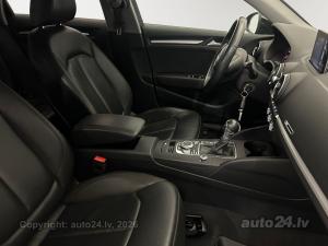 Black Audi A3 2019 in Tallinn, with an engine capacity of 1.60 L and mileage of 64 thousand km for 17900 €, photo 16 on AUTOMOTO.COM.LV