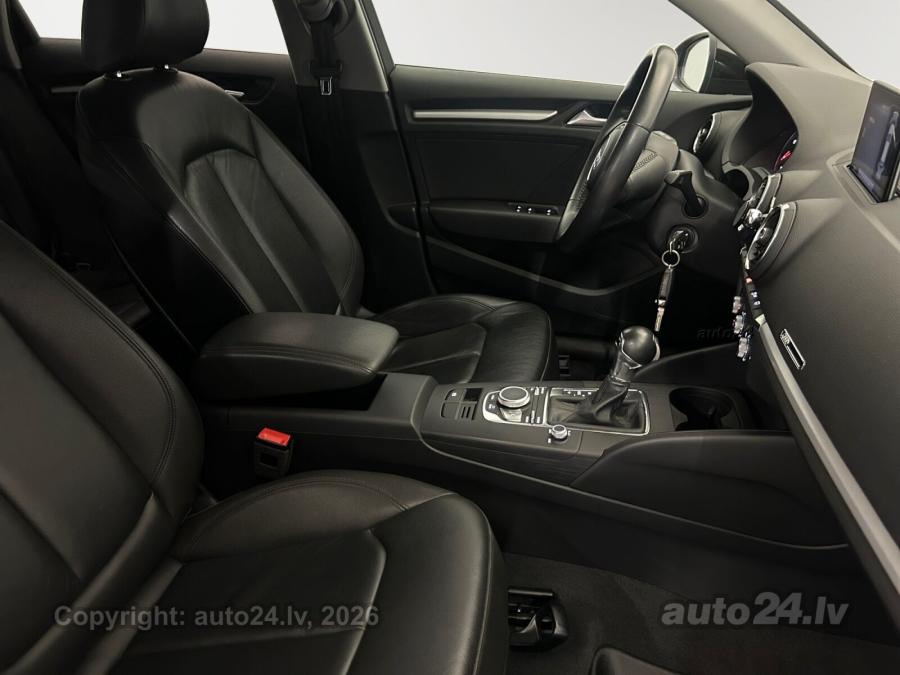 Black Audi A3 2019 in Tallinn, with an engine capacity of 1.60 L and mileage of 64 thousand km for 17900 €, photo 16 on AUTOMOTO.COM.LV