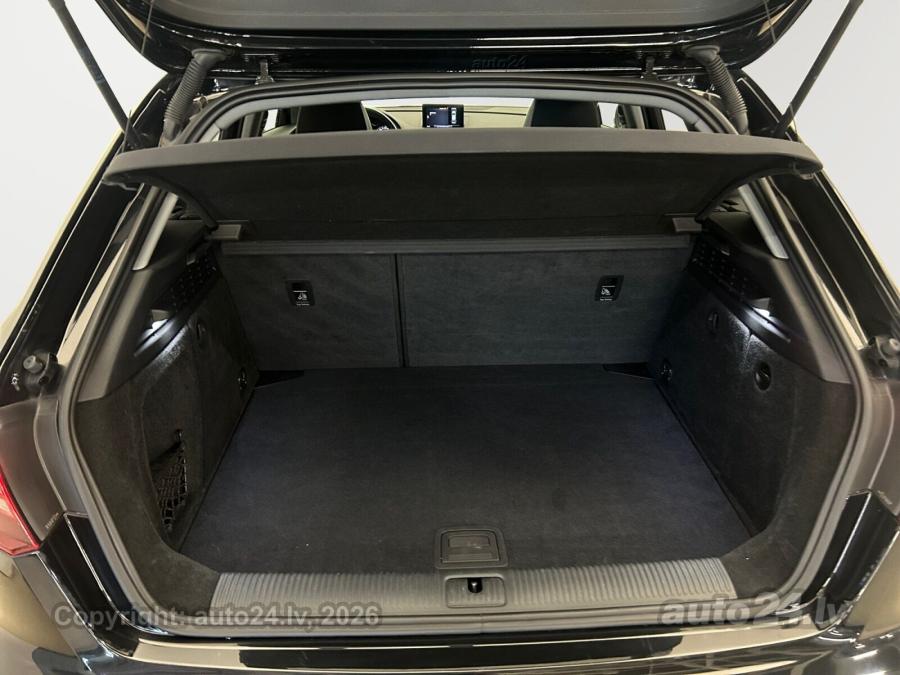 Black Audi A3 2019 in Tallinn, with an engine capacity of 1.60 L and mileage of 64 thousand km for 17900 €, photo 18 on AUTOMOTO.COM.LV