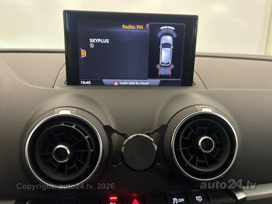 Black Audi A3 2019 in Tallinn, with an engine capacity of 1.60 L and mileage of 64 thousand km for 17900 €, photo 20 on AUTOMOTO.COM.LV