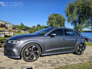 Melns Audi A3 2019 Ogre, ar dzinēja tilpumu 2.00 L un nobraukumu 100 tūkst. km par 17258 €, foto 3 vietnē AUTOMOTO.COM.LV