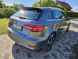 Melns Audi A3 2019 Ogre, ar dzinēja tilpumu 2.00 L un nobraukumu 100 tūkst. km par 17258 €, foto 5 vietnē AUTOMOTO.COM.LV