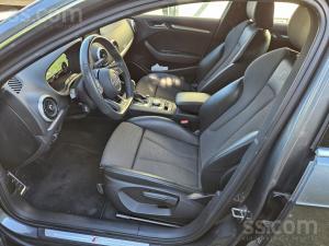 Melns Audi A3 2019 Ogre, ar dzinēja tilpumu 2.00 L un nobraukumu 100 tūkst. km par 17258 €, foto 9 vietnē AUTOMOTO.COM.LV