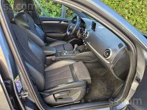 Melns Audi A3 2019 Ogre, ar dzinēja tilpumu 2.00 L un nobraukumu 100 tūkst. km par 17258 €, foto 11 vietnē AUTOMOTO.COM.LV