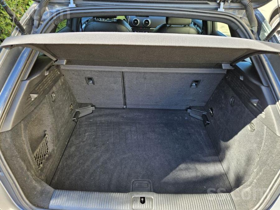 Melns Audi A3 2019 Ogre, ar dzinēja tilpumu 2.00 L un nobraukumu 100 tūkst. km par 17258 €, foto 15 vietnē AUTOMOTO.COM.LV