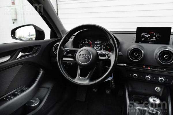 Black Audi A3 2019 in Riga, with an engine capacity of 1.60 L and mileage of 186 thousand km for 9950 €, photo 9 on AUTOMOTO.COM.LV