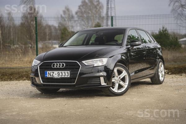 Melns Audi A3 2019 Rīga, ar dzinēja tilpumu 1.60 L un nobraukumu 213 tūkst. km par 12990 €, foto 1 vietnē AUTOMOTO.COM.LV