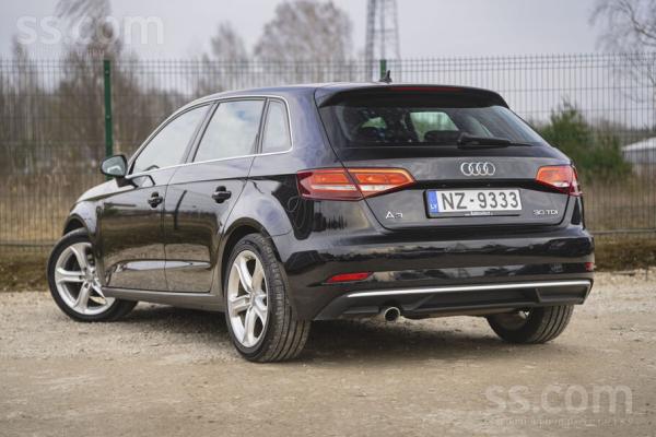 Melns Audi A3 2019 Rīga, ar dzinēja tilpumu 1.60 L un nobraukumu 213 tūkst. km par 12990 €, foto 4 vietnē AUTOMOTO.COM.LV