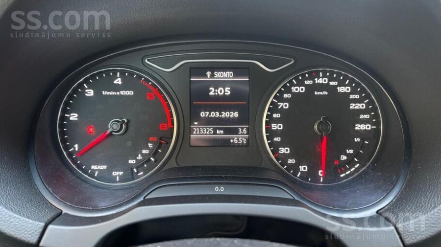 Melns Audi A3 2019 Rīga, ar dzinēja tilpumu 1.60 L un nobraukumu 213 tūkst. km par 10400 €, foto 9 vietnē AUTOMOTO.COM.LV