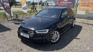 Черный Ауди А3 2019 в Мариямполе, объемом двигателя 1.60 л и пробегом 252 тыс. км за 12790 €, фото  на AUTOMOTO.COM.LV