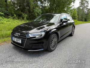 Черный Ауди А3 2019 в Рапла, объемом двигателя 1.60 л и пробегом 64 тыс. км за 15990 €, фото  на AUTOMOTO.COM.LV