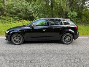 Black Audi A3 2019 in Rapla, with an engine capacity of 1.60 L and mileage of 64 thousand km for 15990 €, photo 4 on AUTOMOTO.COM.LV