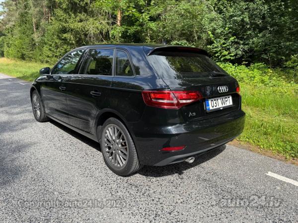 Black Audi A3 2019 in Rapla, with an engine capacity of 1.60 L and mileage of 64 thousand km for 15990 €, photo 4 on AUTOMOTO.COM.LV