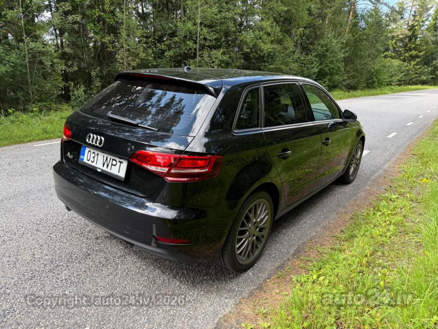 Black Audi A3 2019 in Rapla, with an engine capacity of 1.60 L and mileage of 64 thousand km for 15990 €, photo 7 on AUTOMOTO.COM.LV
