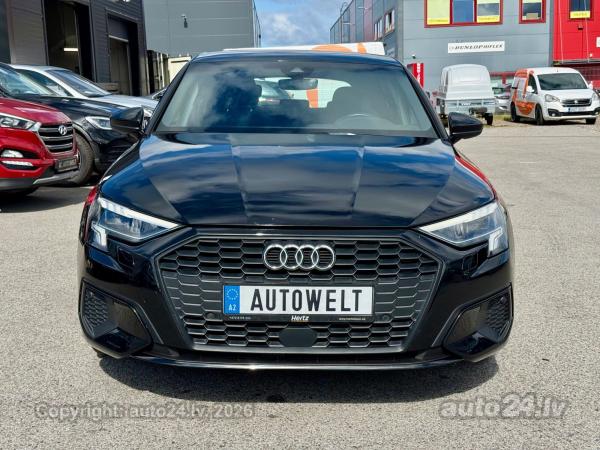 Black Audi A3 2020 in Tallinn, with an engine capacity of 1.50 L and mileage of 156 thousand km for 19800 €, photo 2 on AUTOMOTO.COM.LV