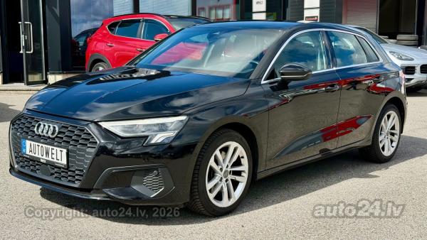 Black Audi A3 2020 in Tallinn, with an engine capacity of 1.50 L and mileage of 156 thousand km for 19800 €, photo 3 on AUTOMOTO.COM.LV