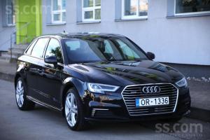 Black Audi A3 2020 in Riga, with an engine capacity of 1.40 L and mileage of 145 thousand km for 15995 €, photo 5 on AUTOMOTO.COM.LV