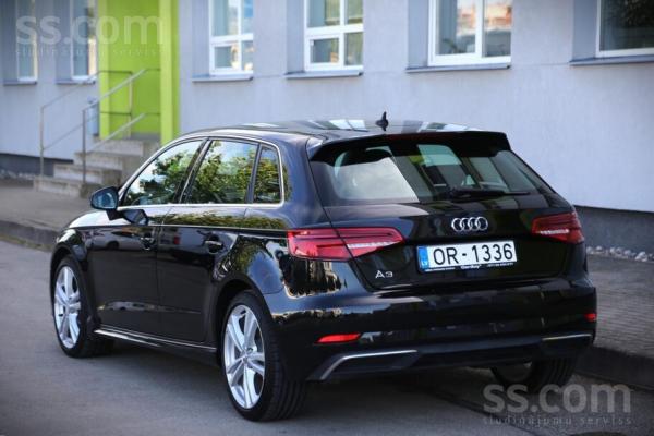 Audi A3 2020 in Riga on AUTOMOTO.COM.LV Black Audi A3 2020 in Riga, with an engine capacity of 1.40 L and mileage of 145 thousand km for 15995 β¬, photo 6 on AUTOMOTO.COM.LV