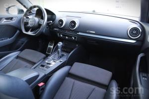 Black Audi A3 2020 in Riga, with an engine capacity of 1.40 L and mileage of 145 thousand km for 15995 €, photo 14 on AUTOMOTO.COM.LV