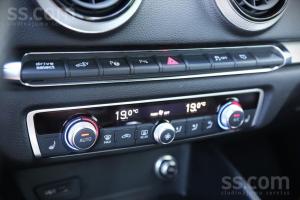 Black Audi A3 2020 in Riga, with an engine capacity of 1.40 L and mileage of 145 thousand km for 15995 €, photo 25 on AUTOMOTO.COM.LV