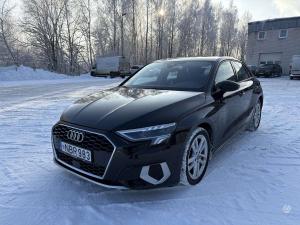 Black Audi A3 2021 in Vilnius, with an engine capacity of 1.50 L and mileage of 165 thousand km for 19500 €, photo  on AUTOMOTO.COM.LV