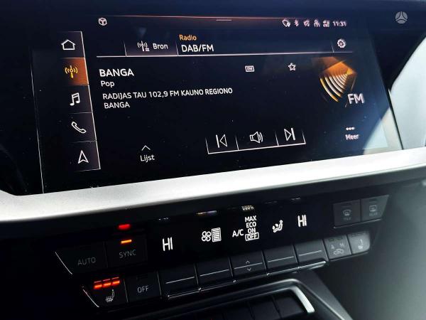 Melns Audi A3 2021 Kauņa, ar dzinēja tilpumu 1.00 L un nobraukumu 175 tūkst. km par 16900 €, foto 11 vietnē AUTOMOTO.COM.LV