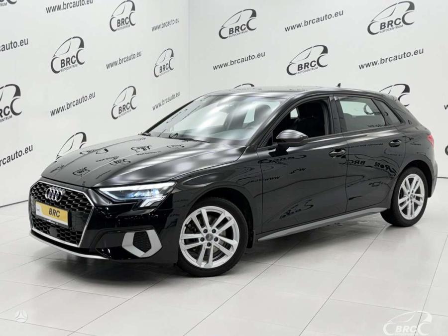 Melns Audi A3 2021 Viļņa, ar dzinēja tilpumu 1.50 L un nobraukumu 165 tūkst. km par 18700 €, foto 1 vietnē AUTOMOTO.COM.LV