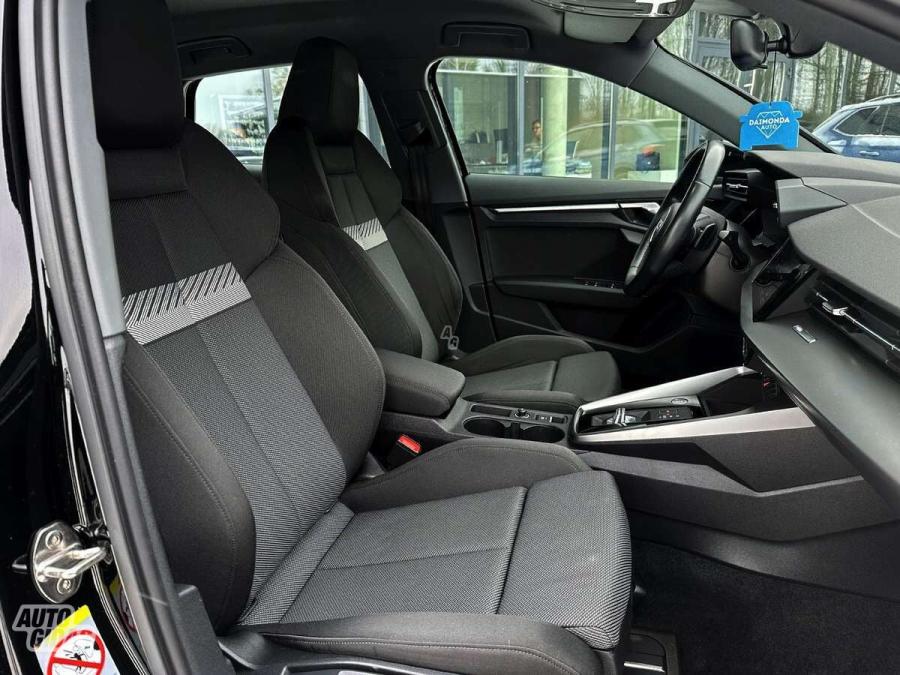 Melns Audi A3 2021 Kauņa, ar dzinēja tilpumu 1.00 L un nobraukumu 175 tūkst. km par 16900 €, foto 13 vietnē AUTOMOTO.COM.LV