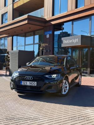 Melns Audi A3 2021 Tallina, ar dzinēja tilpumu 1.50 L un nobraukumu 114 tūkst. km par 17500 €, foto  vietnē AUTOMOTO.COM.LV