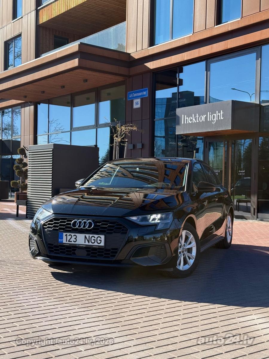 Melns Audi A3 2021 Tallina, ar dzinēja tilpumu 1.50 L un nobraukumu 114 tūkst. km par 17500 €, foto 1 vietnē AUTOMOTO.COM.LV