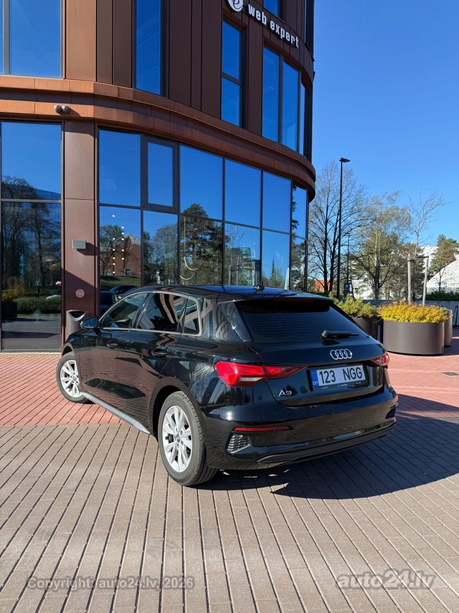 Melns Audi A3 2021 Tallina, ar dzinēja tilpumu 1.50 L un nobraukumu 114 tūkst. km par 17500 €, foto 6 vietnē AUTOMOTO.COM.LV
