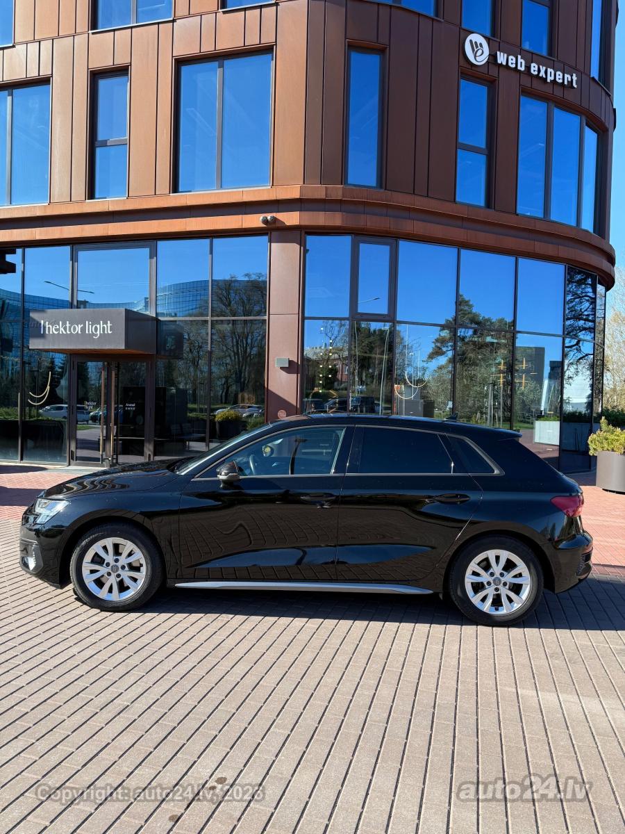 Melns Audi A3 2021 Tallina, ar dzinēja tilpumu 1.50 L un nobraukumu 114 tūkst. km par 17500 €, foto 8 vietnē AUTOMOTO.COM.LV