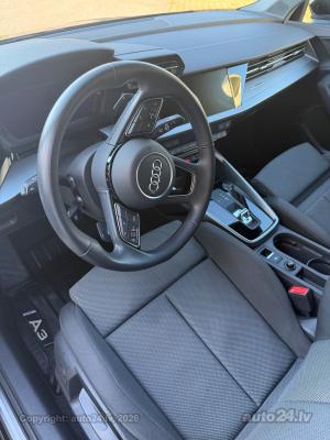 Black Audi A3 2021 in Tallinn, with an engine capacity of 1.50 L and mileage of 59 thousand km for 20500 €, photo 6 on AUTOMOTO.COM.LV