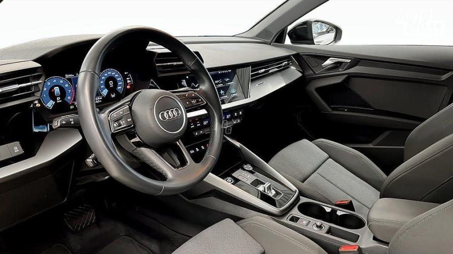 Melns Audi A3 2023 Kauņa, ar dzinēja tilpumu 0.00 L un nobraukumu 23 tūkst. km par 27253 €, foto 8 vietnē AUTOMOTO.COM.LV