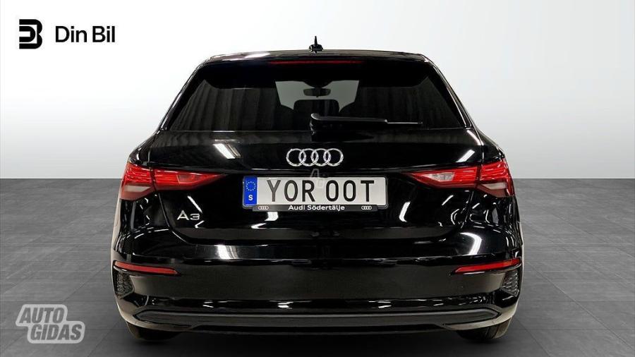 Black Audi A3 2023 in Kaunas, with an engine capacity of 0.00 L and mileage of 50 thousand km for 26275 €, photo 5 on AUTOMOTO.COM.LV