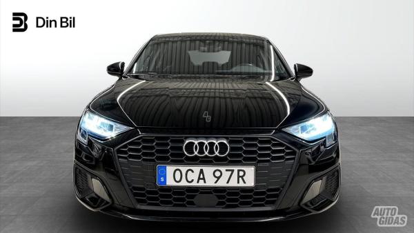Black Audi A3 2023 in Kaunas, with an engine capacity of 0.00 L and mileage of 60 thousand km for 25788 €, photo 4 on AUTOMOTO.COM.LV